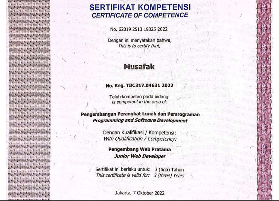 Portofolio | Musafak